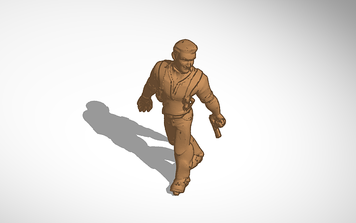 3D design Disney Infinity Nathan Drake Custom Figure - Tinkercad