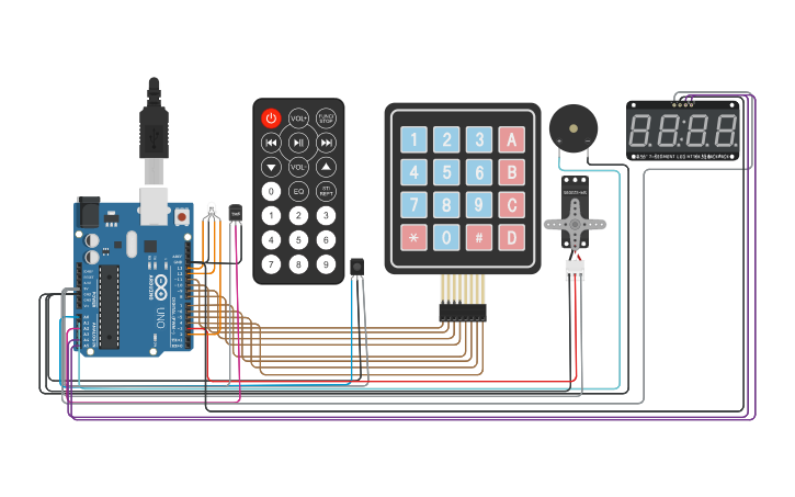 Circuit Design Ground Master And Master Bedroom Tinkercad