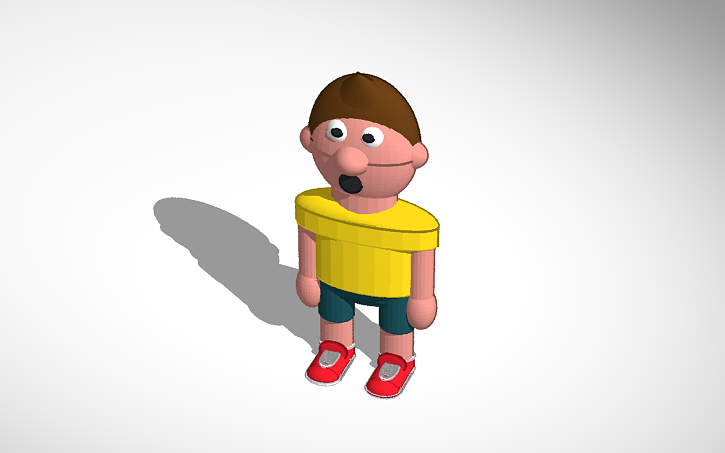 3D design human - Tinkercad