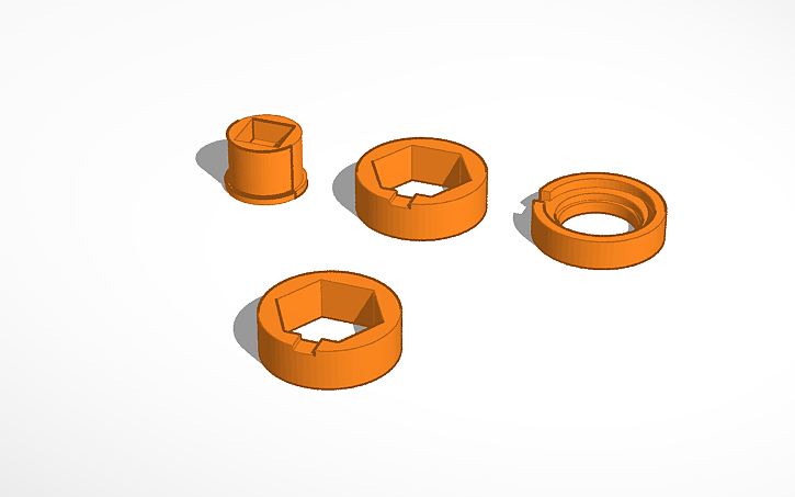 3d Design Complete Kleine Probe Voor Cnc Spindle Tinkercad