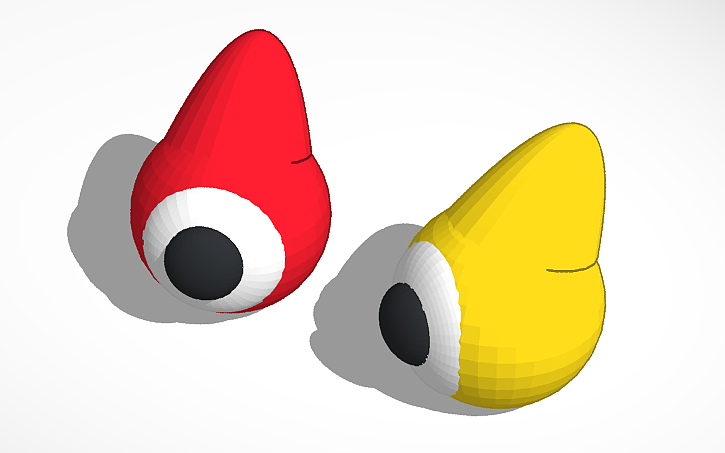 3D design SCP-131 (The Eye Pods) - Tinkercad