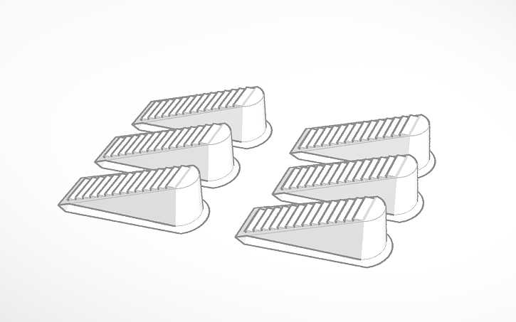 3D design Door Stoppers - Tinkercad