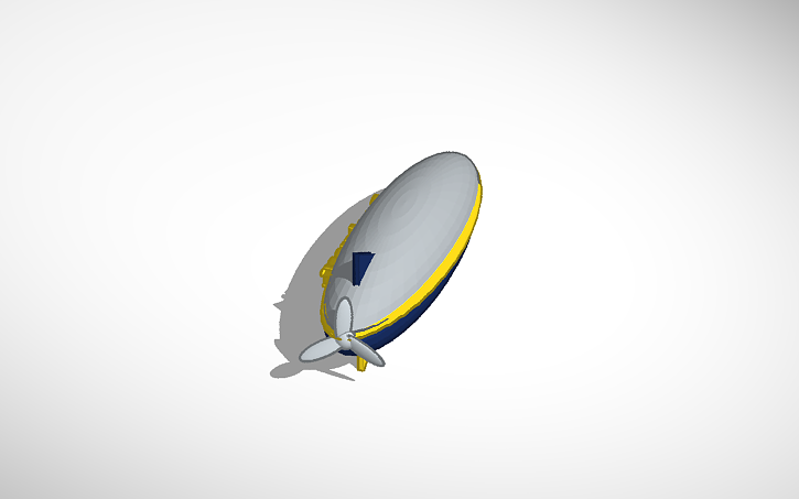 3D design Goodyear Blimp | Tinkercad