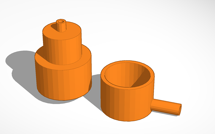 3D design DIY Water Pump - Tinkercad