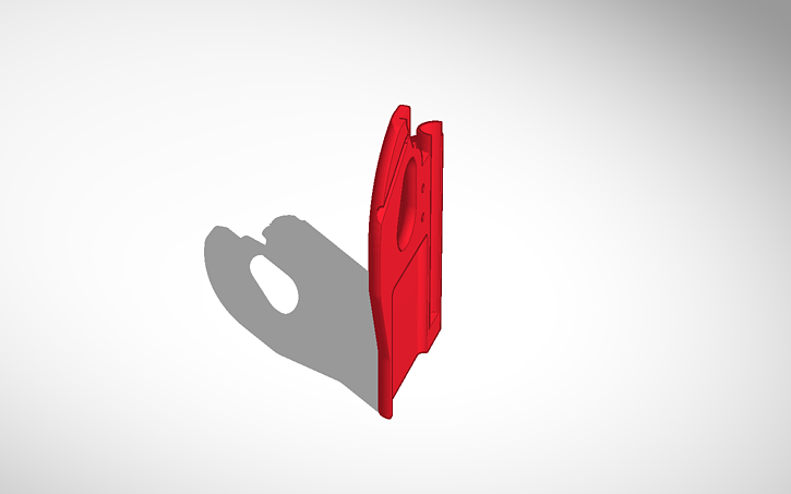 3D design p90-15 stock - Tinkercad