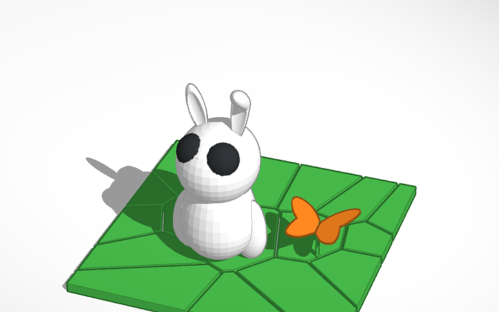 3D design bunny | Tinkercad
