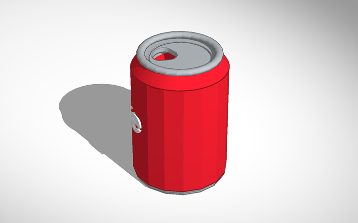 3D design Soda Can - Tinkercad