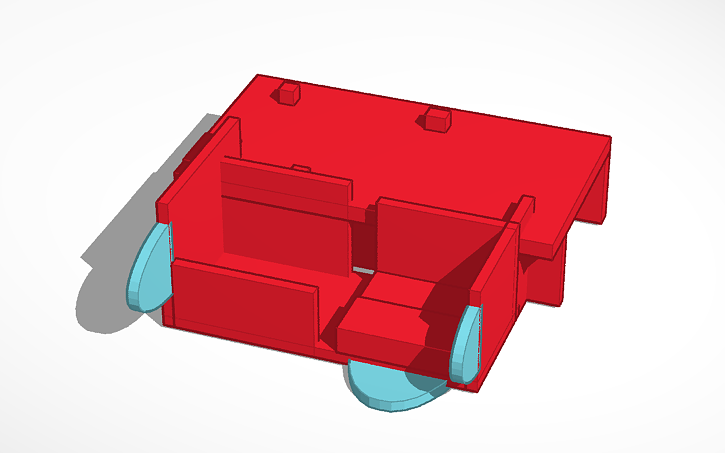 3D design Hacker Mount - Tinkercad