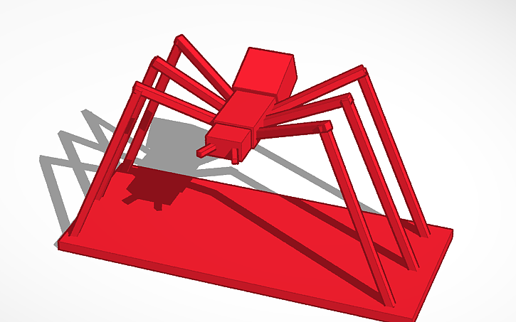 3D design spider thing | Tinkercad