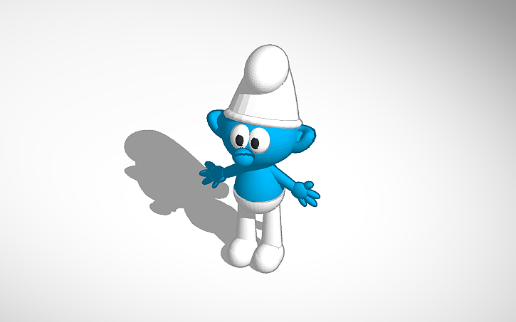 3D design basic_smurf - Tinkercad