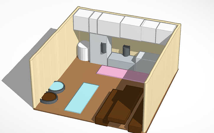 3D design Kitchen - Tinkercad