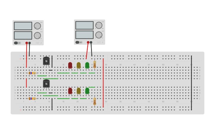 Circuit Design Breadboard 2 Tinkercad