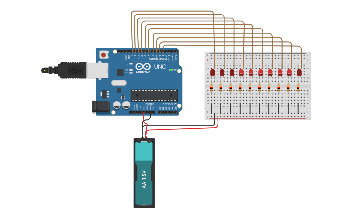 Circuit Design P5 Martinez Schultz Camila Tinkercad