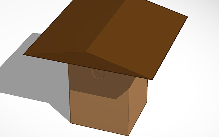 3D design Bird Box - Tinkercad