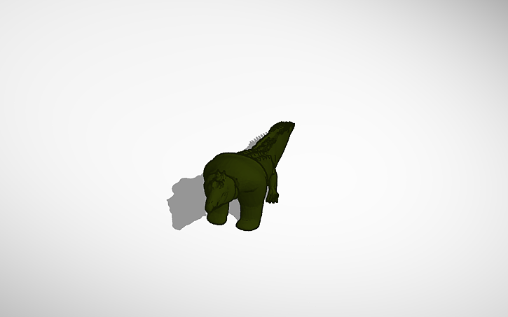 3D design Crocobear - Tinkercad
