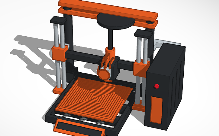 3D design 3D Printer - Tinkercad