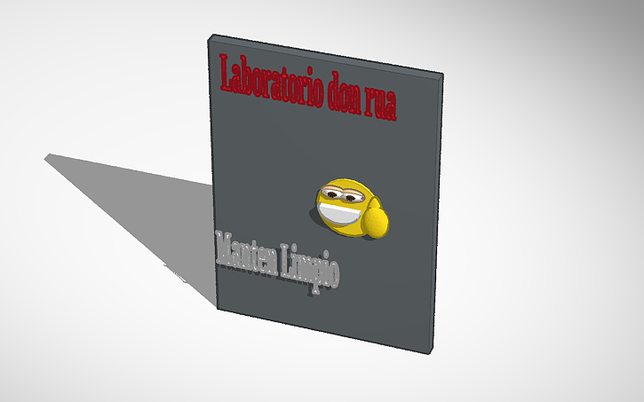 3D design poster - Tinkercad