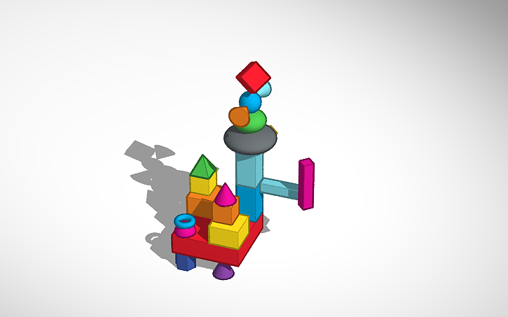 3D design Sample Puzzle B | Tinkercad