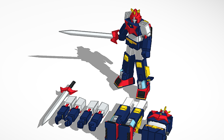 3D design Voltes V - Tinkercad