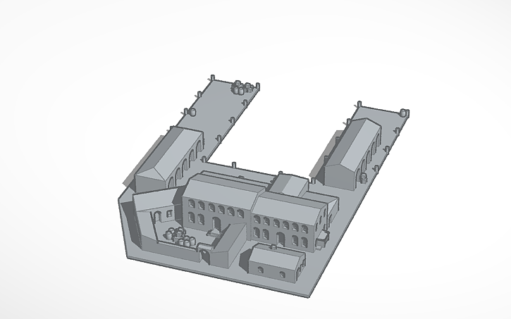 3D design Port & Docks - Tinkercad