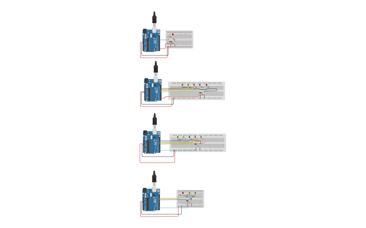 Circuit design TRABAJO EN CLASE ARDUINO - Tinkercad