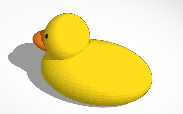 3D design derry the duck 5.0 - Tinkercad