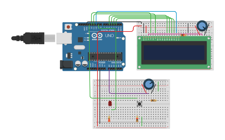 Circuit Design Humidity Sensor Tinkercad