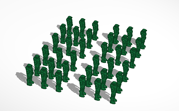 3D design army - Tinkercad