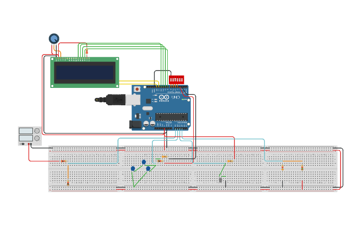 Circuit design Multimeter - Tinkercad