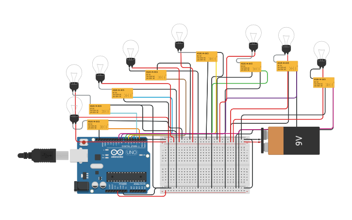 Circuit design TP: 01 | Tinkercad