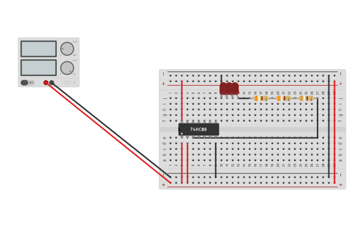 Circuit design VE-DEVRESİ | Tinkercad