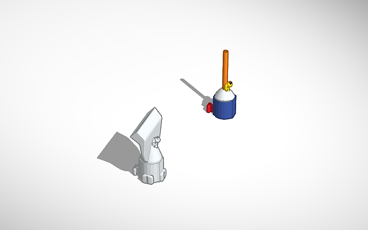 3D design Vacuum Attachment - Tinkercad