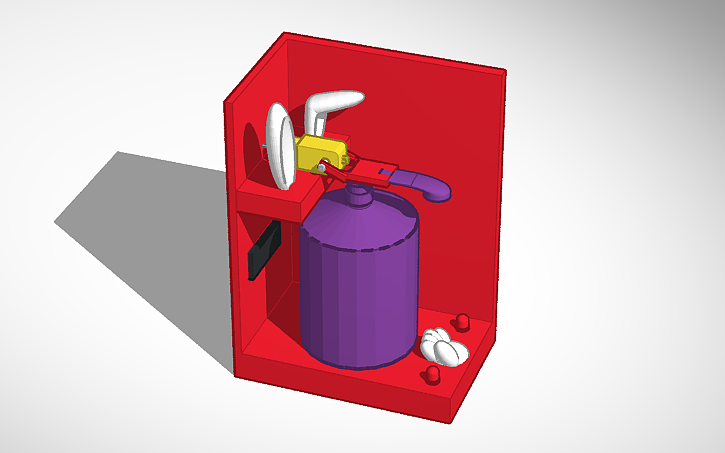 3D design Dispenser - Tinkercad