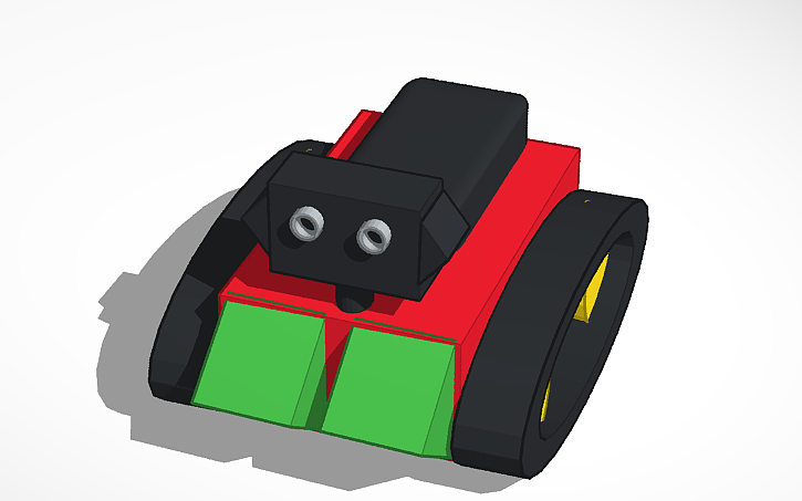 3D design Robo car - Tinkercad