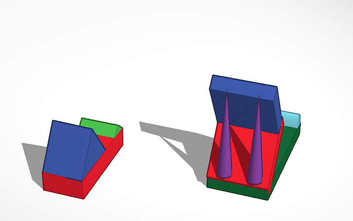 3D design Telefon Desteyi - Tinkercad