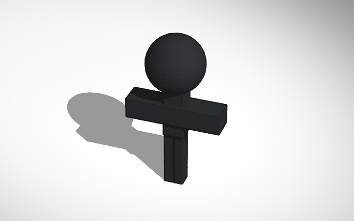 3D design Stick figure | Tinkercad
