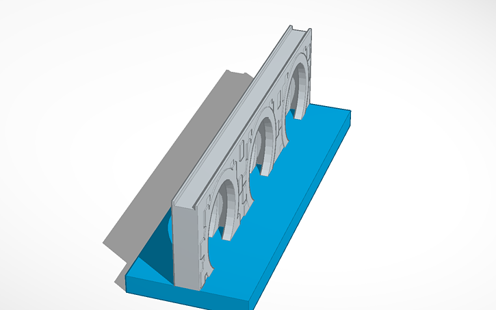 3D design Aqueduct | Tinkercad