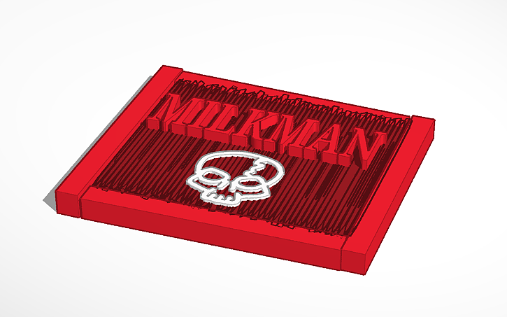 3D design milkman | Tinkercad