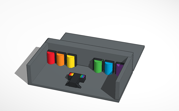 3D design Rainbow Factory | Tinkercad