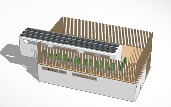 3d Design Shipping Container Tinkercad