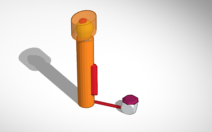 3D design Torch - Tinkercad