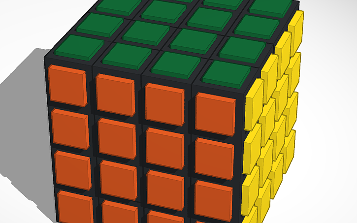 3D design CUBO MAGICO 4X4X4 - Tinkercad