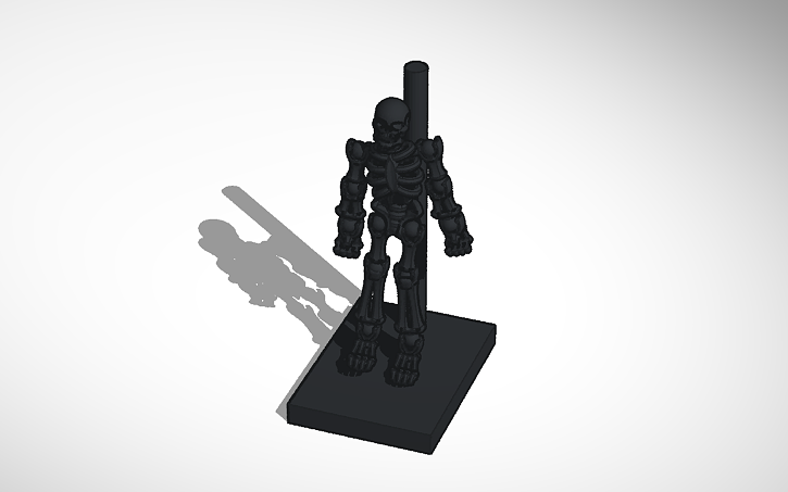 3D design Skeleton - Tinkercad
