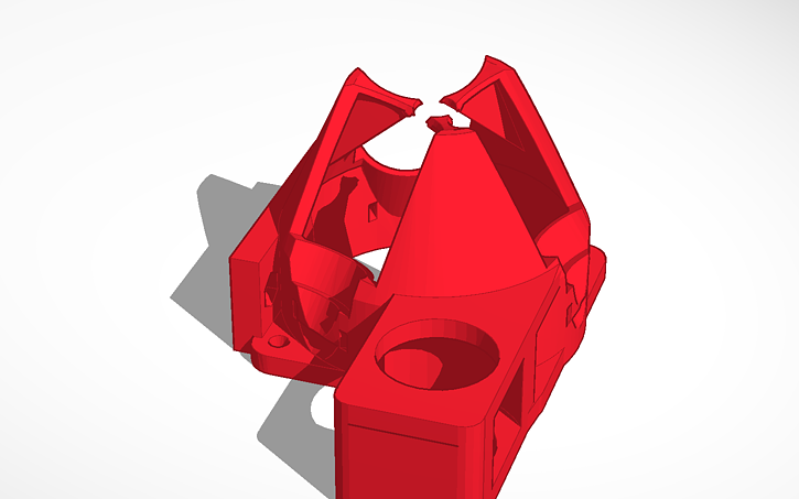 3D design Diamond Hotend Capacitive Proximity Sensor - Tinkercad