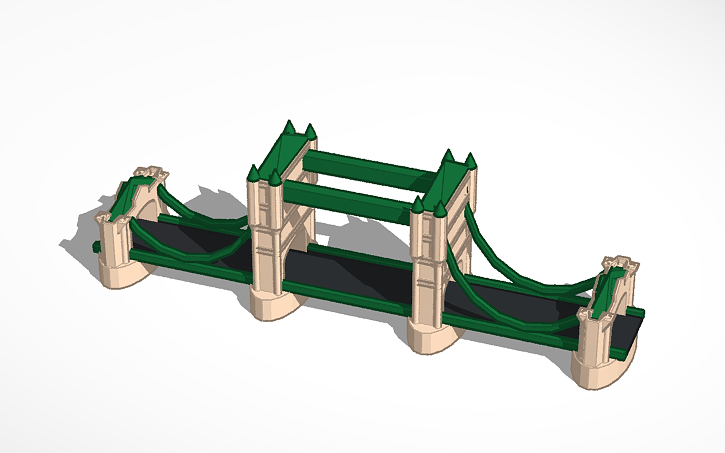 3D design Tower bridge | Tinkercad