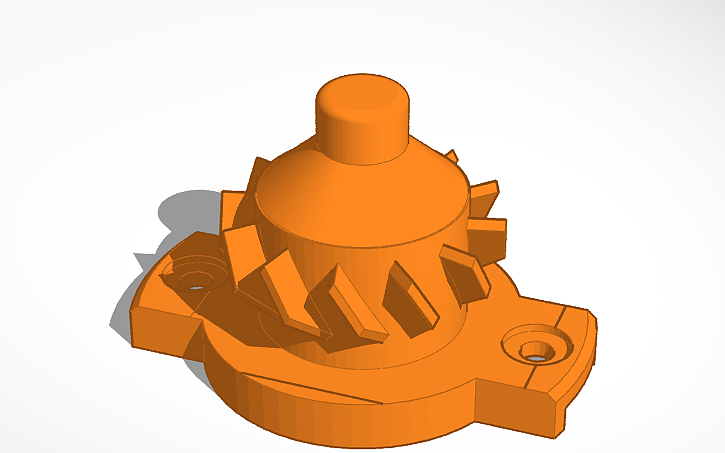 3D design Beyblade burst driver-zenith top part - Tinkercad