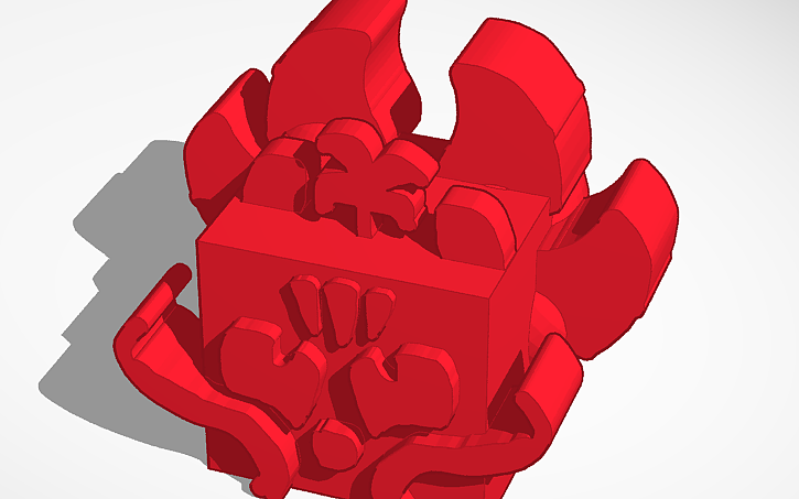 3D design blox fruit - Tinkercad