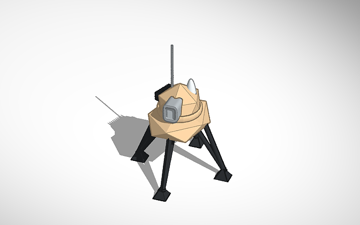3D design Lunar Lander | Tinkercad