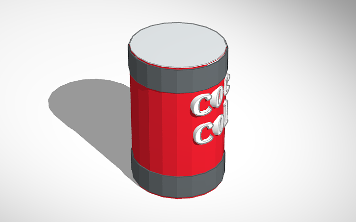3D design Coca Cola | Tinkercad