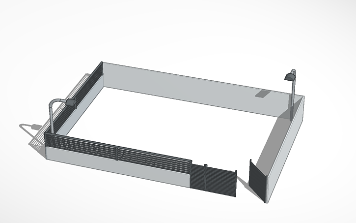 3d Design Site Floor Plan Tinkercad